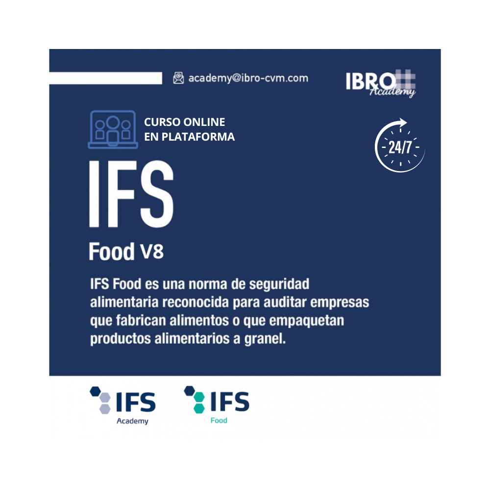 copy of Curso online | Norma IFS Food 6.1 - fundamentos y aplicación copy of Curso online | Norma IFS Food 6.1 - fundamentos y aplicación