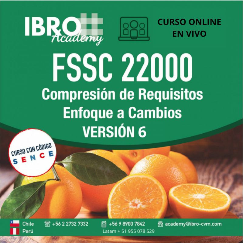 Curso online | FSSC 22000 Versión 6, Comprensión de Requisitos - Cambios